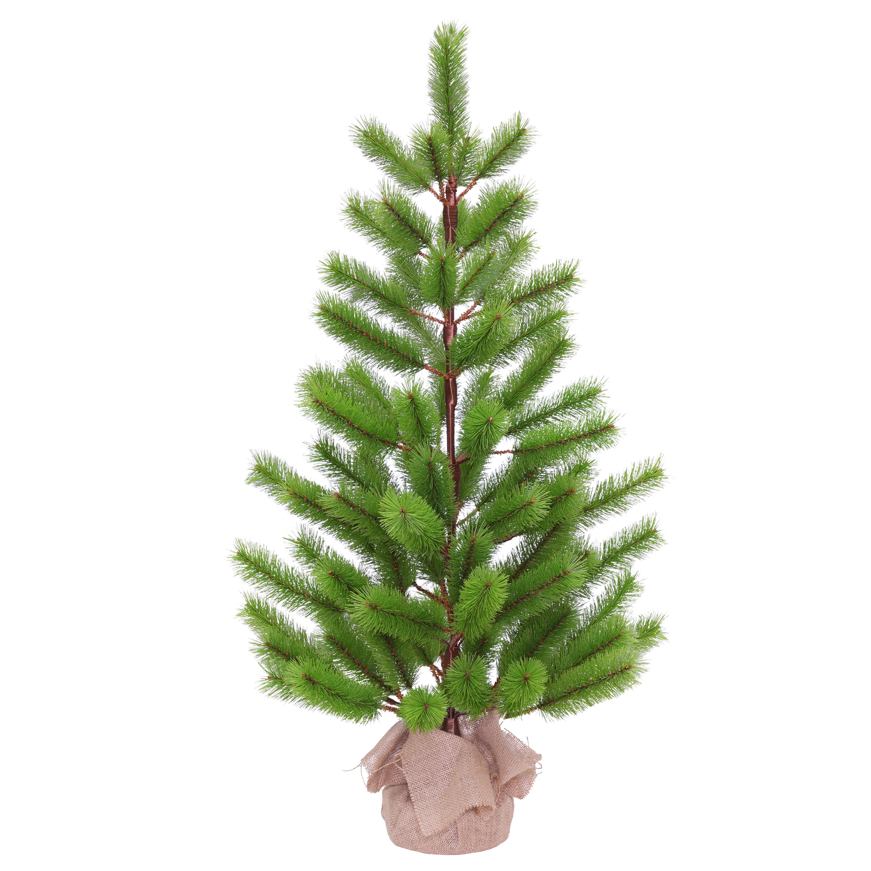 3 ft. Fir Artificial Tree in Burlap Sac – puleointl